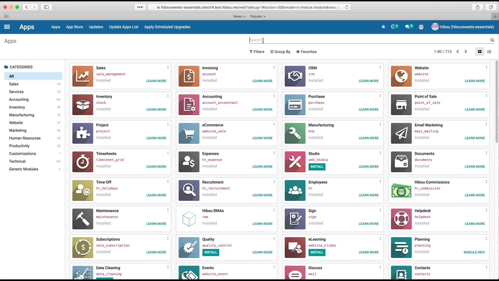 Apps Modules